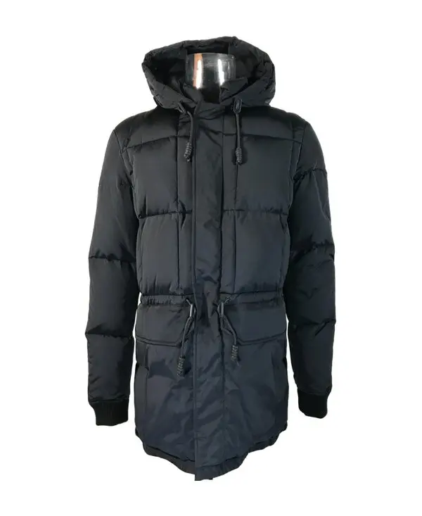 Emporio Armani Logo Down Jacket - Black