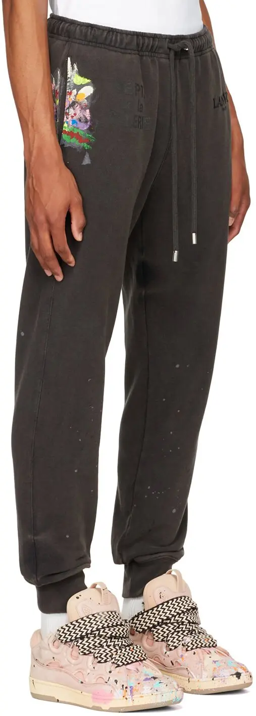 LANVIN Gallery Dept. X Logo Sweatpants