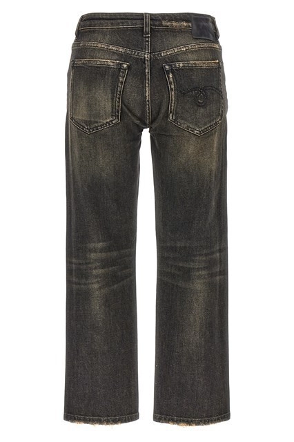 R13 Distressed Straight-leg Jeans - Black