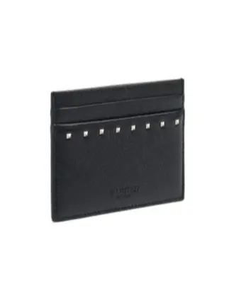 Valentino Garavani Rockstud Card Case - Black