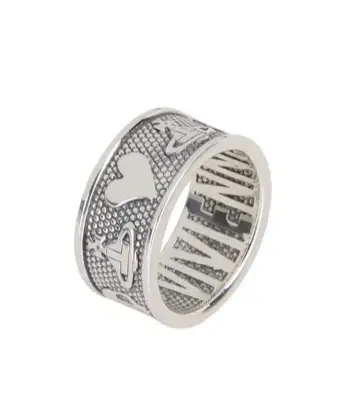 VIVIENNE WESTWOOD Embossed Logo Ring