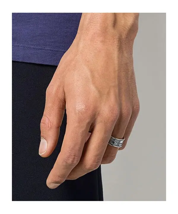 VIVIENNE WESTWOOD Embossed Logo Ring