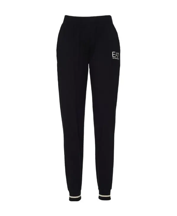 EA7 Logo-print Tapered Track Pants