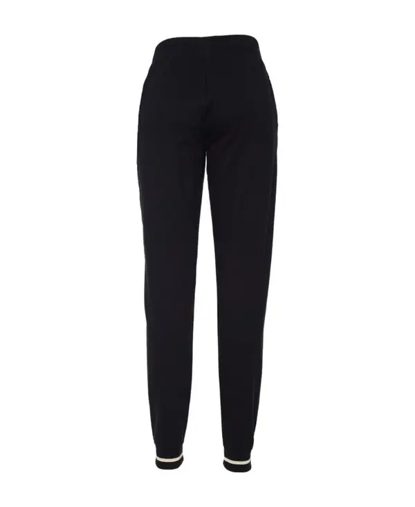 EA7 Logo-print Tapered Track Pants
