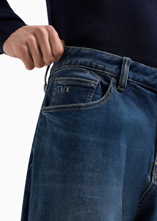 Armani Exchange Belt Loop Jeans