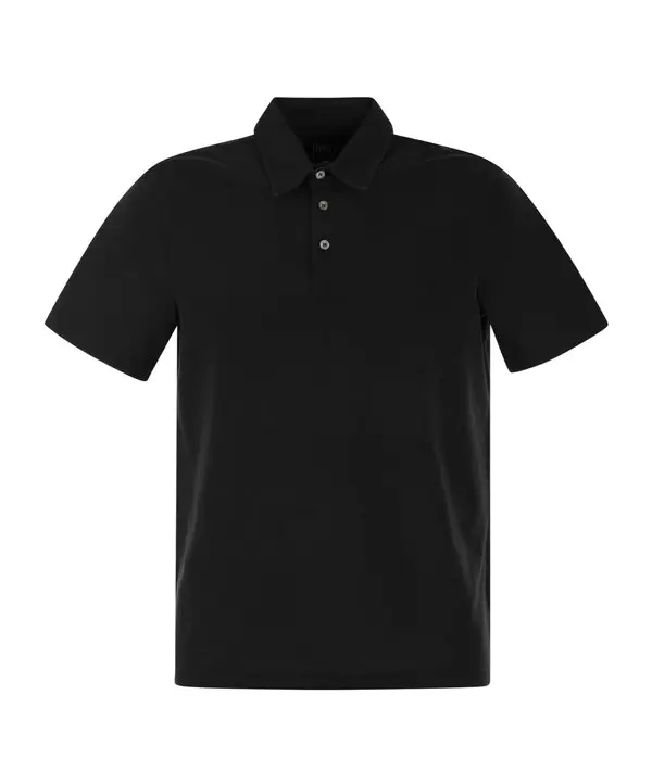 Fedeli Garment Dyed Polo Shirt