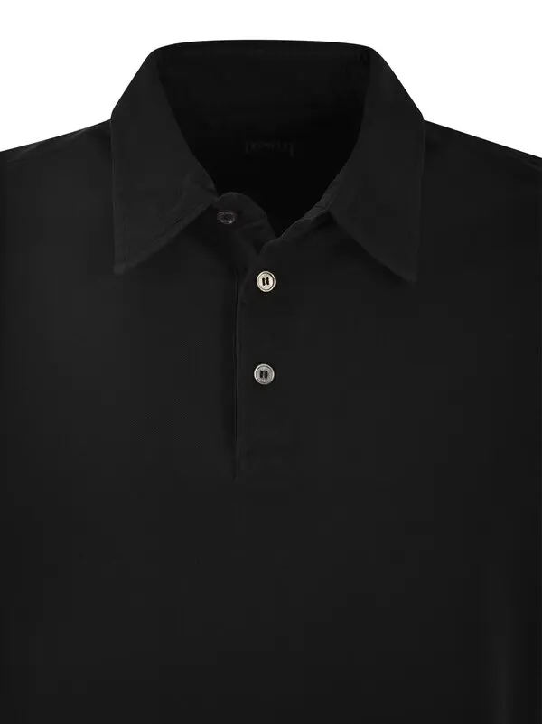 Fedeli Garment Dyed Polo Shirt