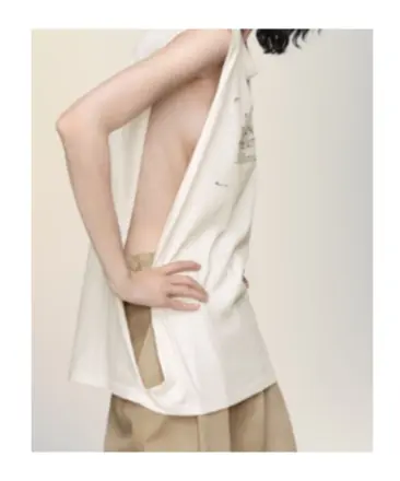 MAISON MARGIELA Sleeveless Crewneck Top