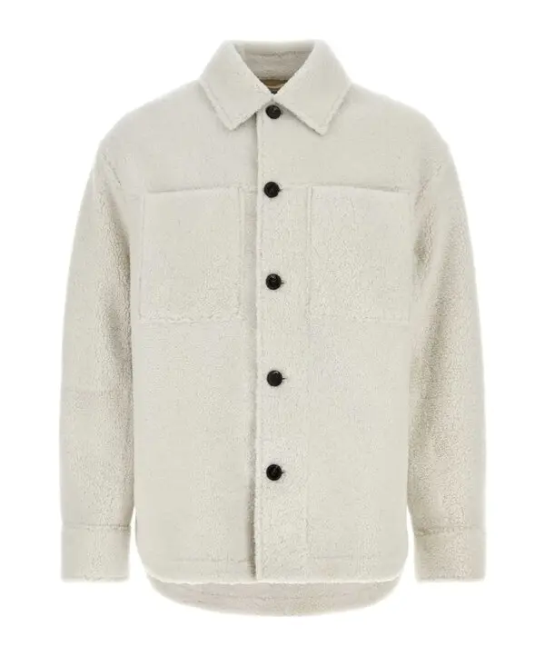 Bottega Veneta Oversized Shearling Shirt - No