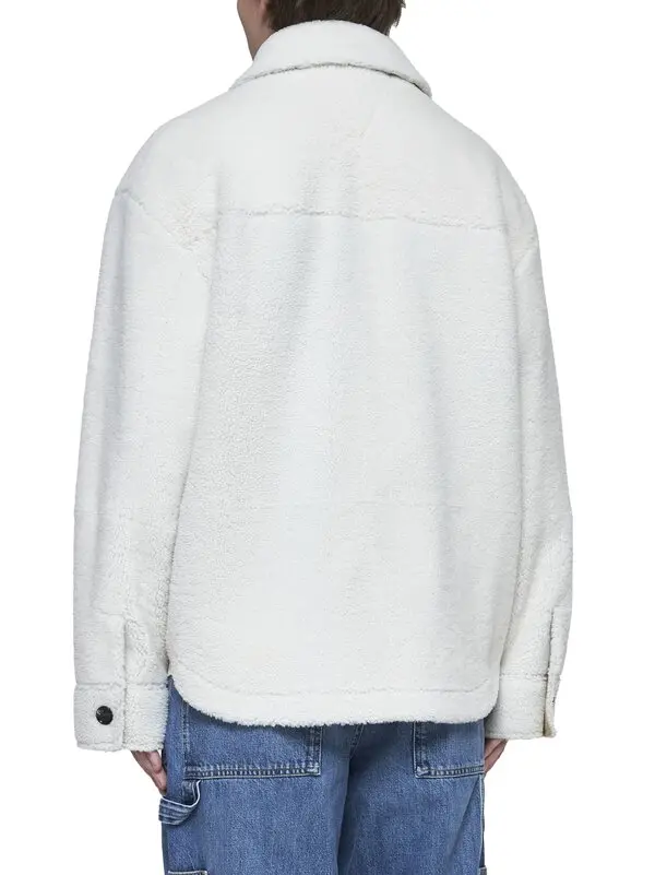 Bottega Veneta Oversized Shearling Shirt