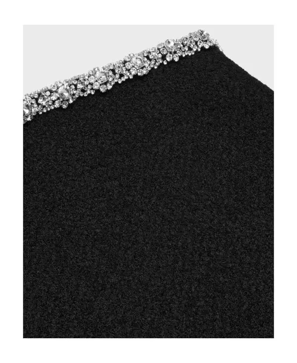 Celine Mini Skirt With Embroidered Galloon