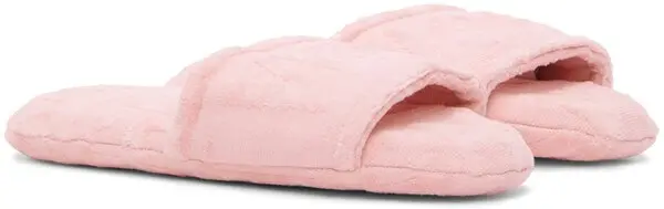 Versace Terry Logo Detailed Slip-on Slippers