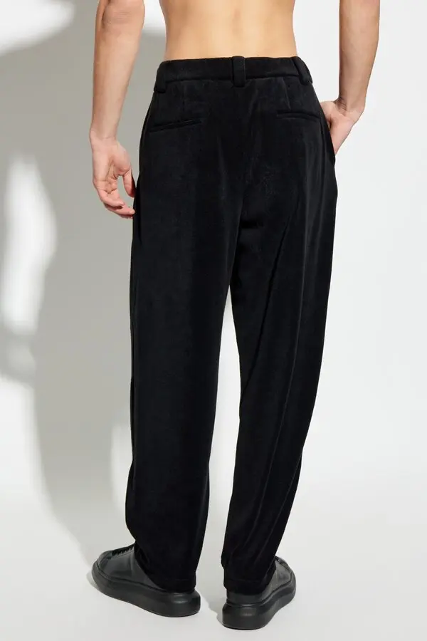 Giorgio Armani Terry Tapered Trousers