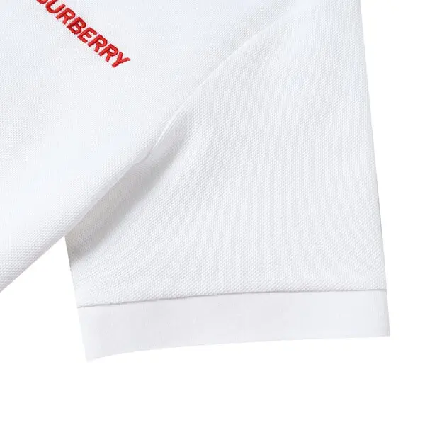 Burberry Polo Shirt With Lapel Short Sleeve