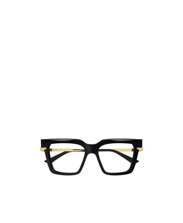 Bottega Veneta Square Frame Glasses - Black