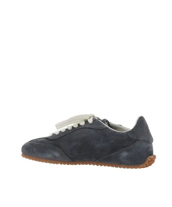 Axel Arigato Daze Runner Round Toe Lace-up Sneakers - Grey