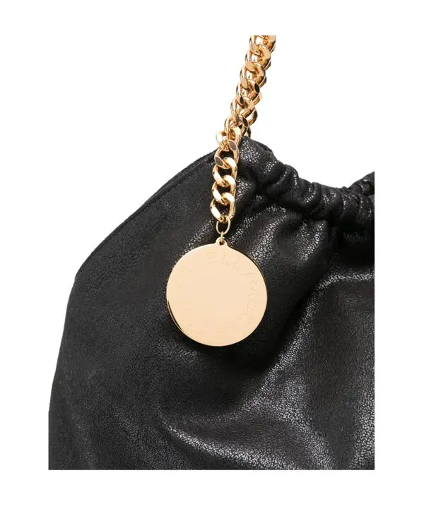 Stella McCartney Falabella Drawstring Shoulder Bag - Black