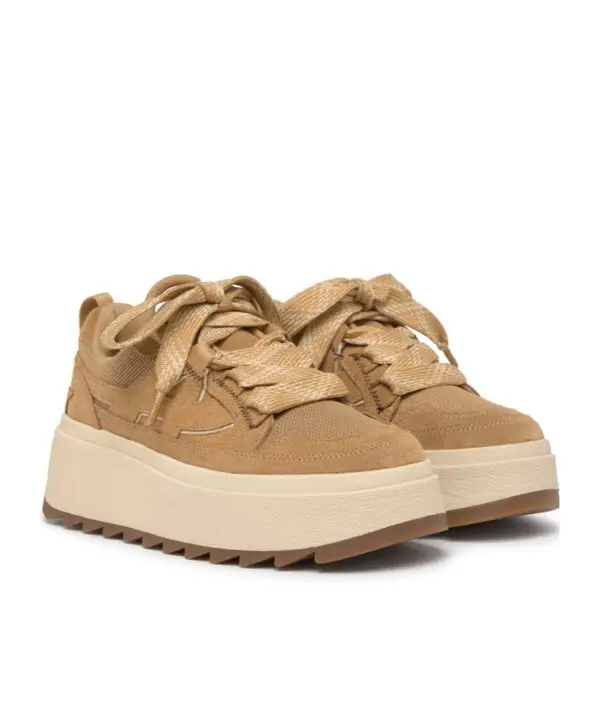 Ash Movie Calf Suede Platform Sneakers