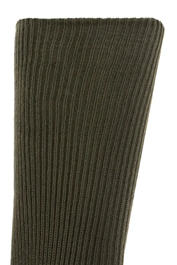 Dsquared2 Ribbed Knit Socks - Black