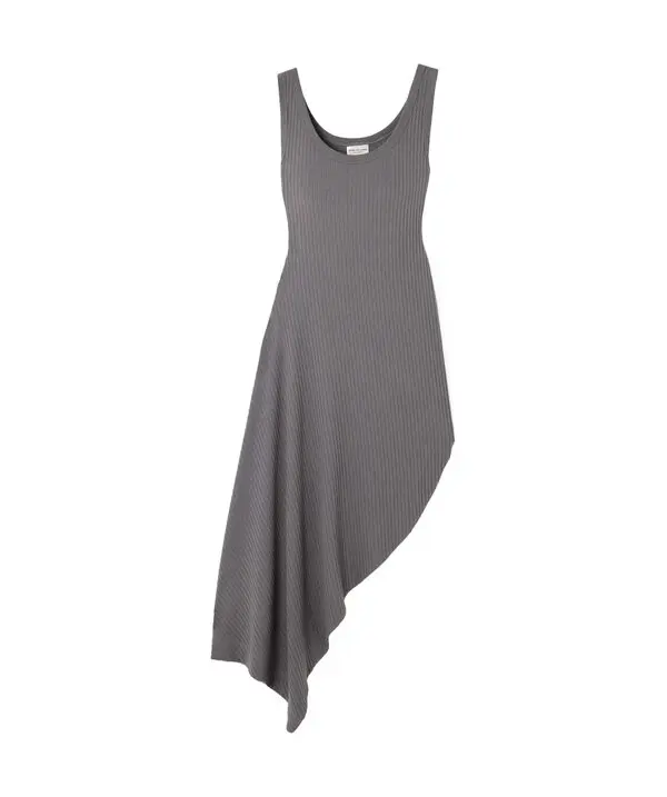 Dries Van Noten Sleeveless Asymmetrical Dress