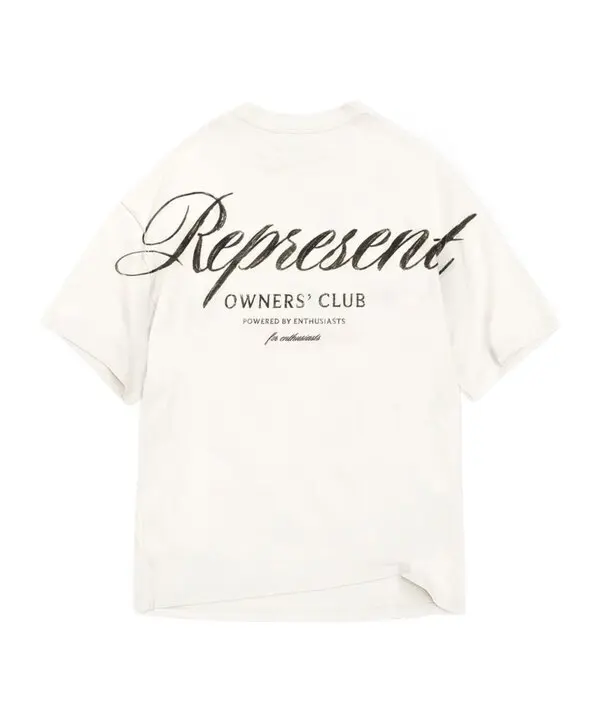 REPRESENT Owners Club Logo T-shirt - White