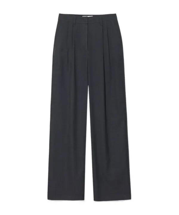 DUNST Trousers Grey - Black