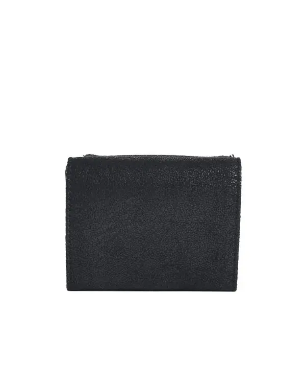 Stella McCartney Falabella Tri-fold Wallet - Black