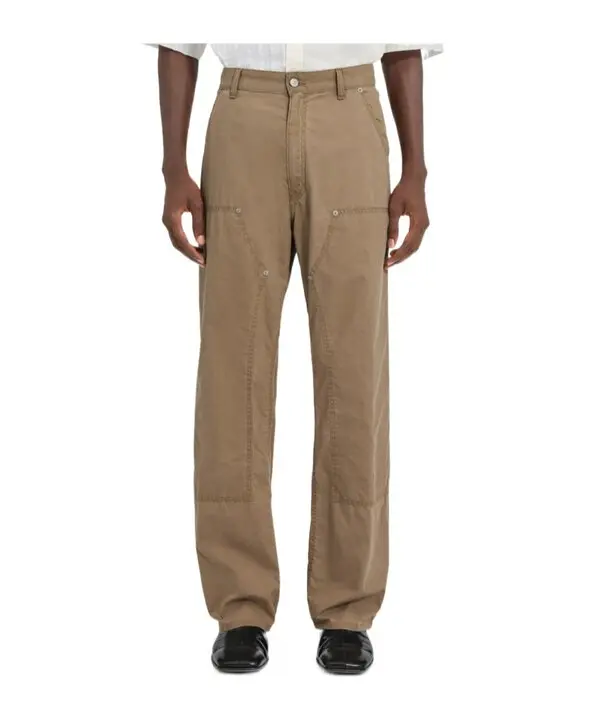 MAISON MARGIELA Workwear Trousers - Light Brown