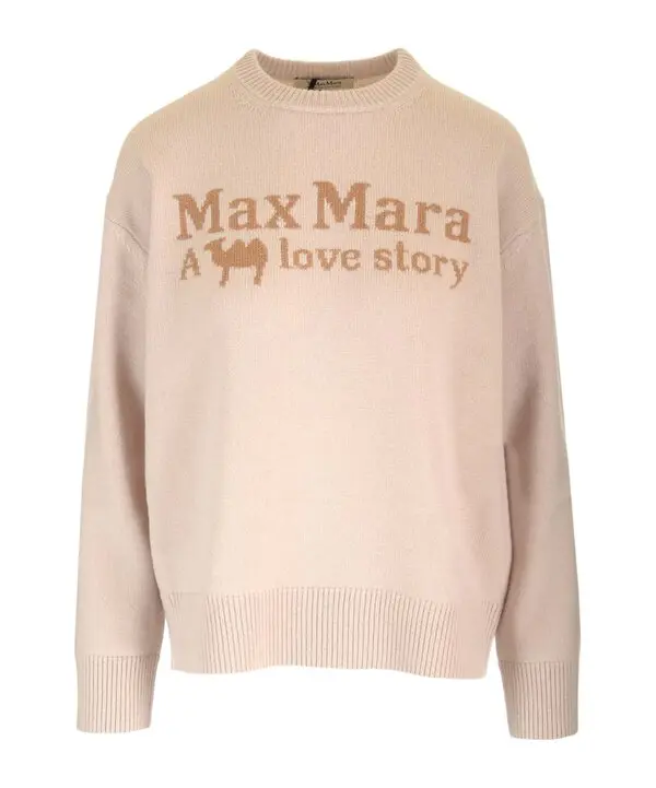 Max Mara Crewneck Long-sleeved Jumper - No