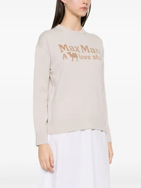 Max Mara Crewneck Long-sleeved Jumper