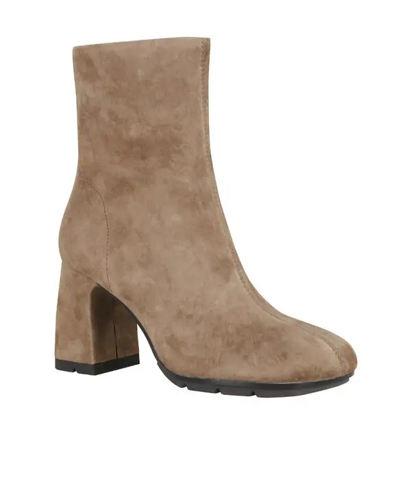 Ash High-heeled Boots With Side Zip And Chunky Heel
