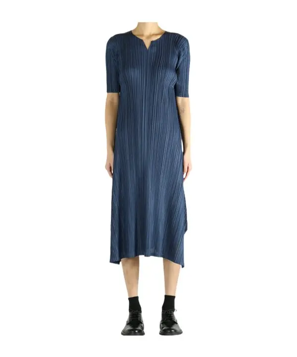 PLEATS PLEASE BY ISSEY MIYAKE Mellow Pleats A-line Dress