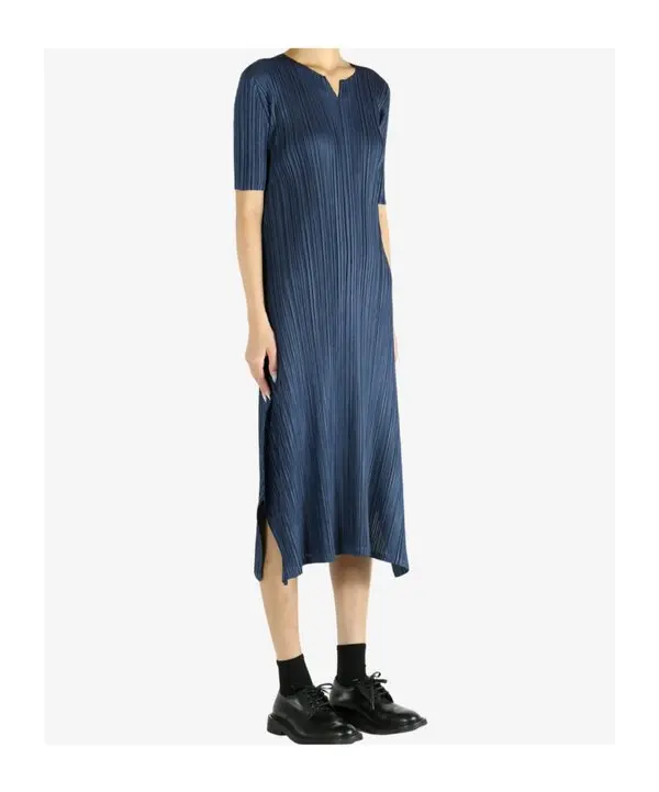 PLEATS PLEASE BY ISSEY MIYAKE Mellow Pleats A-line Dress