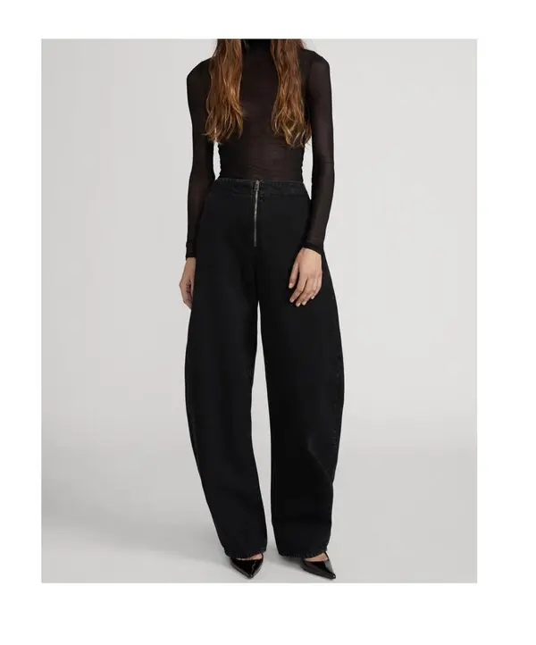 FRAME The Zip Jeans - Black
