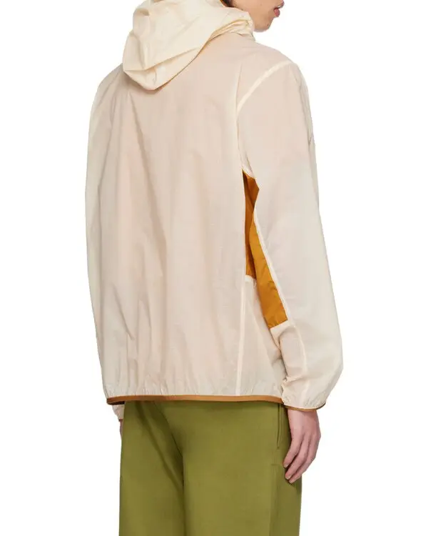 Moncler Beige Mendes Windbreaker - White