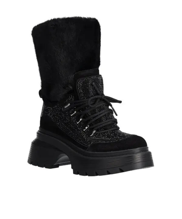 Michael Kors Shiloh Boots - Black