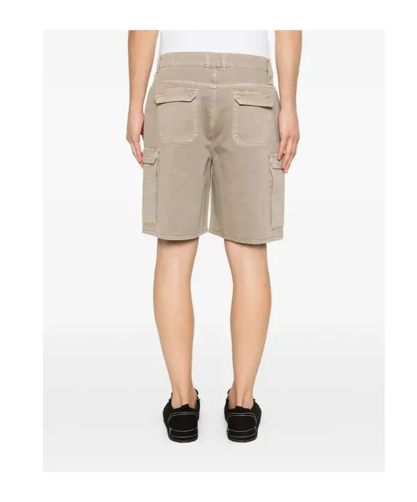 REPRESENT Zip-pocket Cargo Shorts - Beige