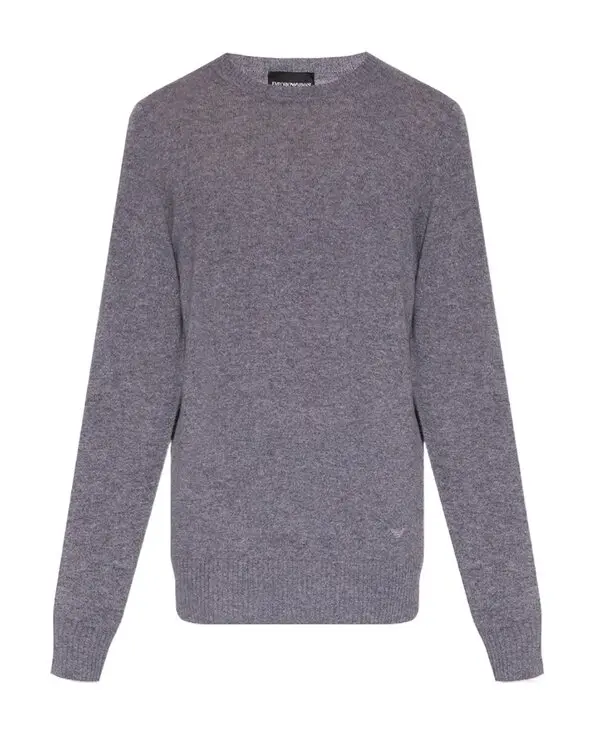 Emporio Armani Crew Neck Sweater - Gray