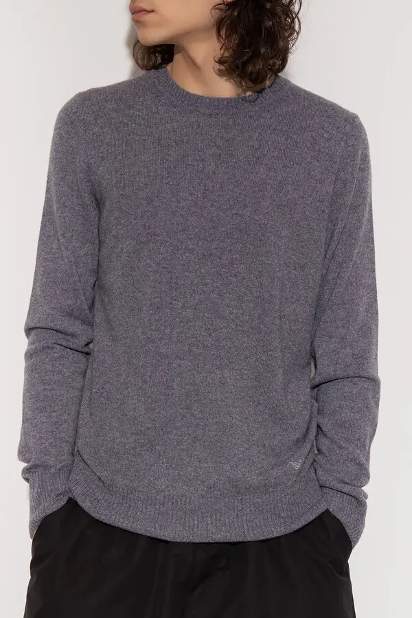 Emporio Armani Crew Neck Sweater - Gray