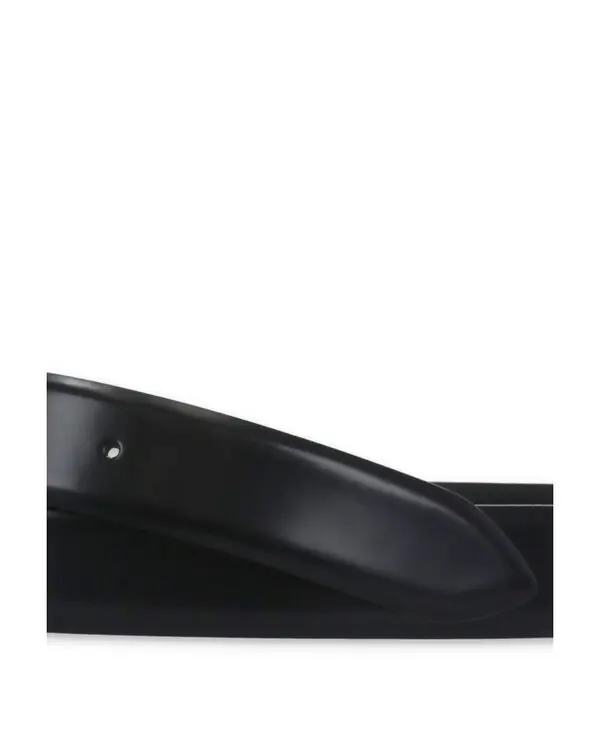 ORTIGNI Leather Belt - Black