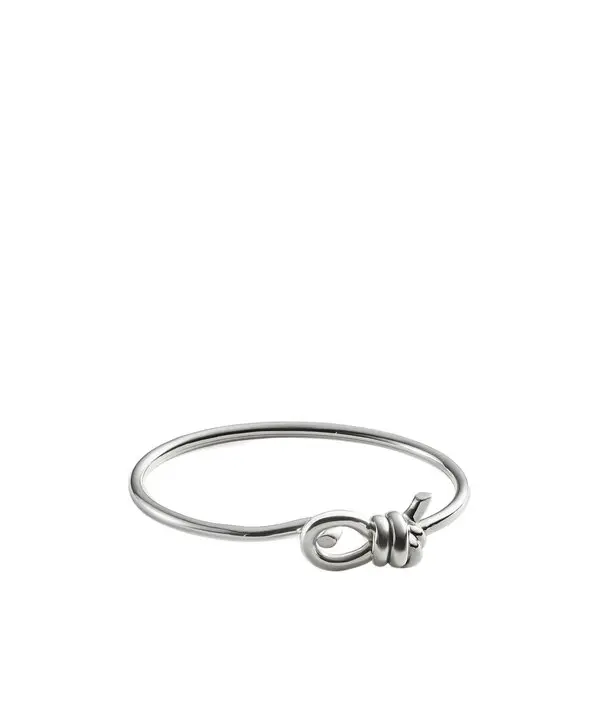 Bottega Veneta Knot Bracelet - Silver