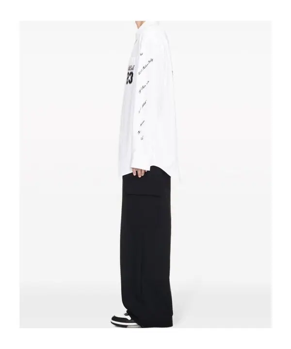 Off-White Script Logo Patch Pocket Shirt
