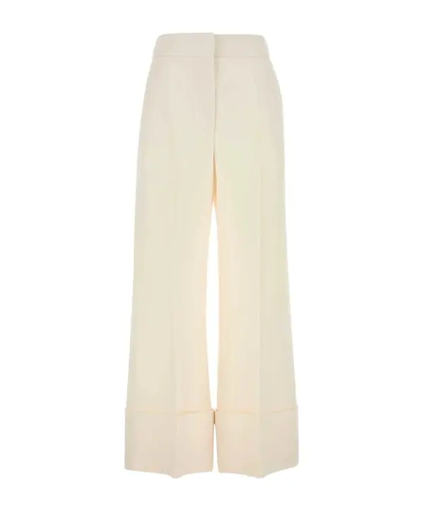 Valentino Garavani Pleated Detailed Wide-leg Pants