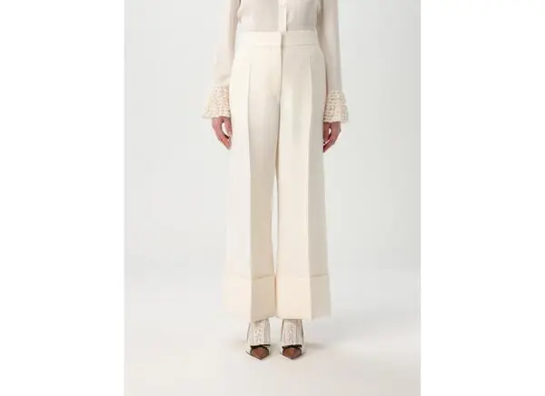 Valentino Garavani Pleated Detailed Wide-leg Pants