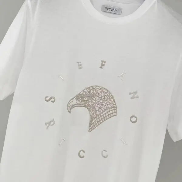 Stefano Ricci T-shirt With Round Neck And Short Sleeves
