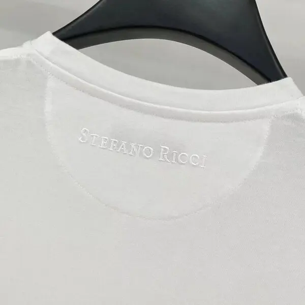 Stefano Ricci T-shirt With Round Neck And Short Sleeves