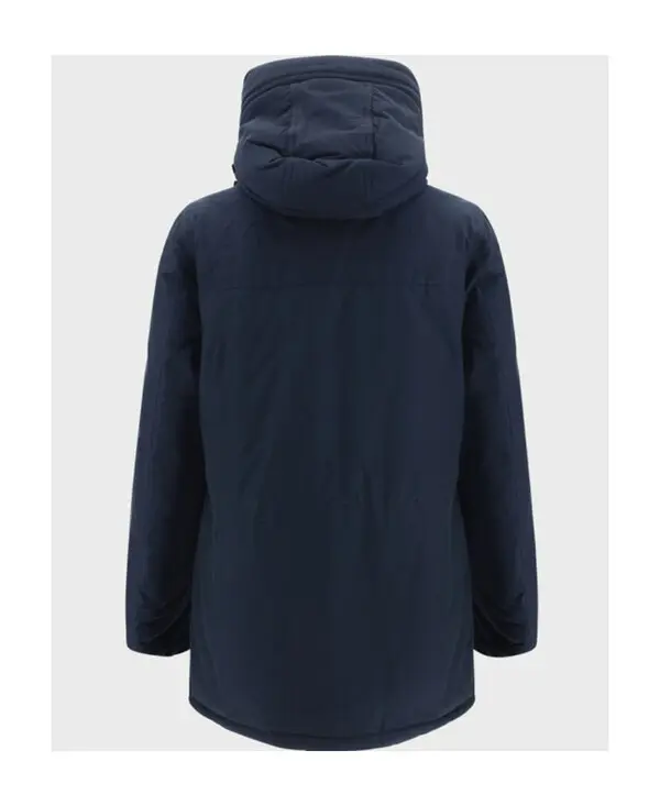 Woolrich Hooded Padded Parka Coat - Black