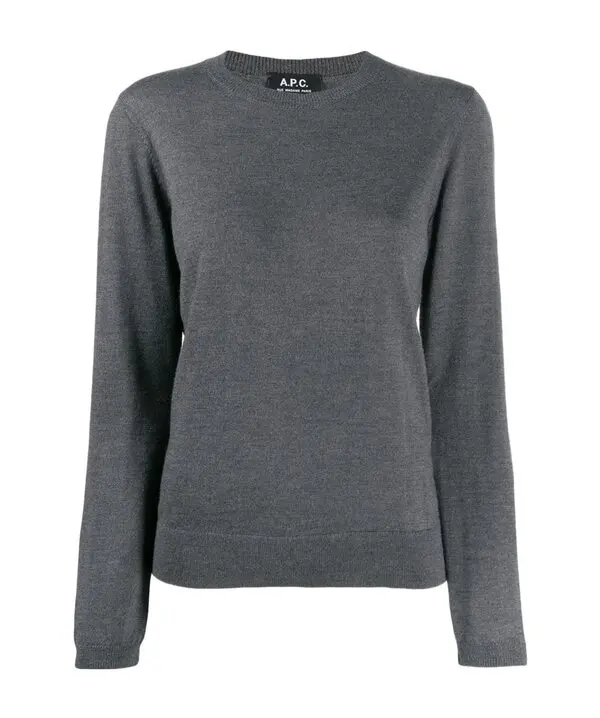 A.p.c. Savannah Crewneck Jumper - Gray