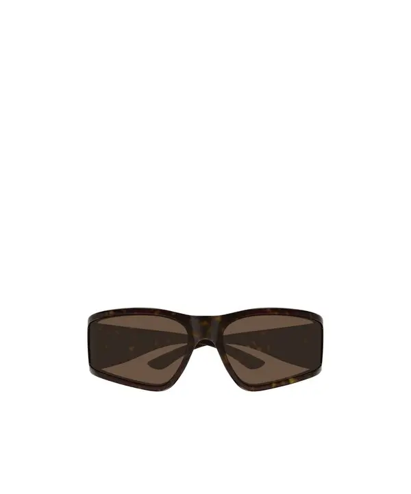 Balenciaga Shield Frame Sunglasses - Black
