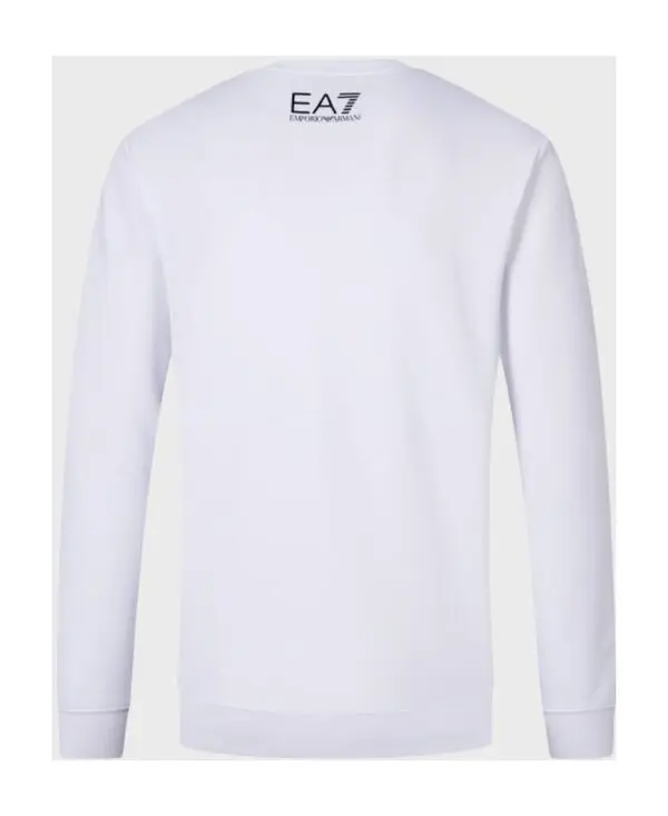 EA7 Logo Printed Hoodie